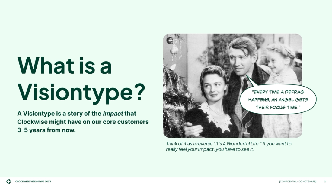 Visiontype at Clockwise