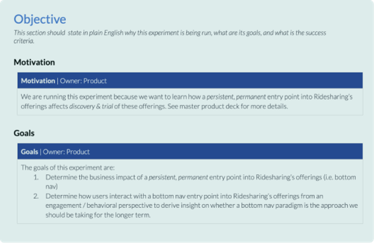 Testing Plan Templates and Examples - Reforge