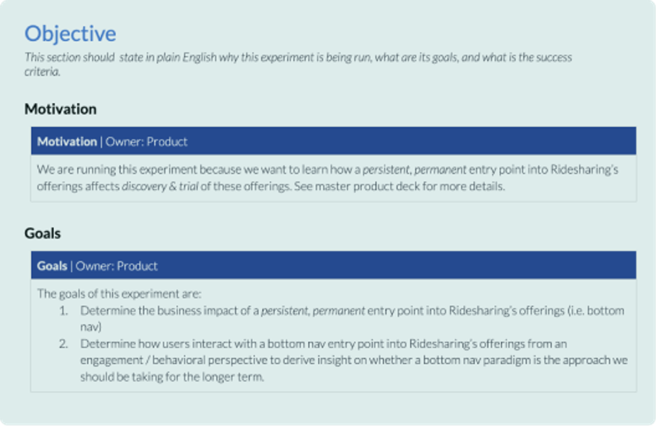 Testing Plan Templates and Examples - Reforge