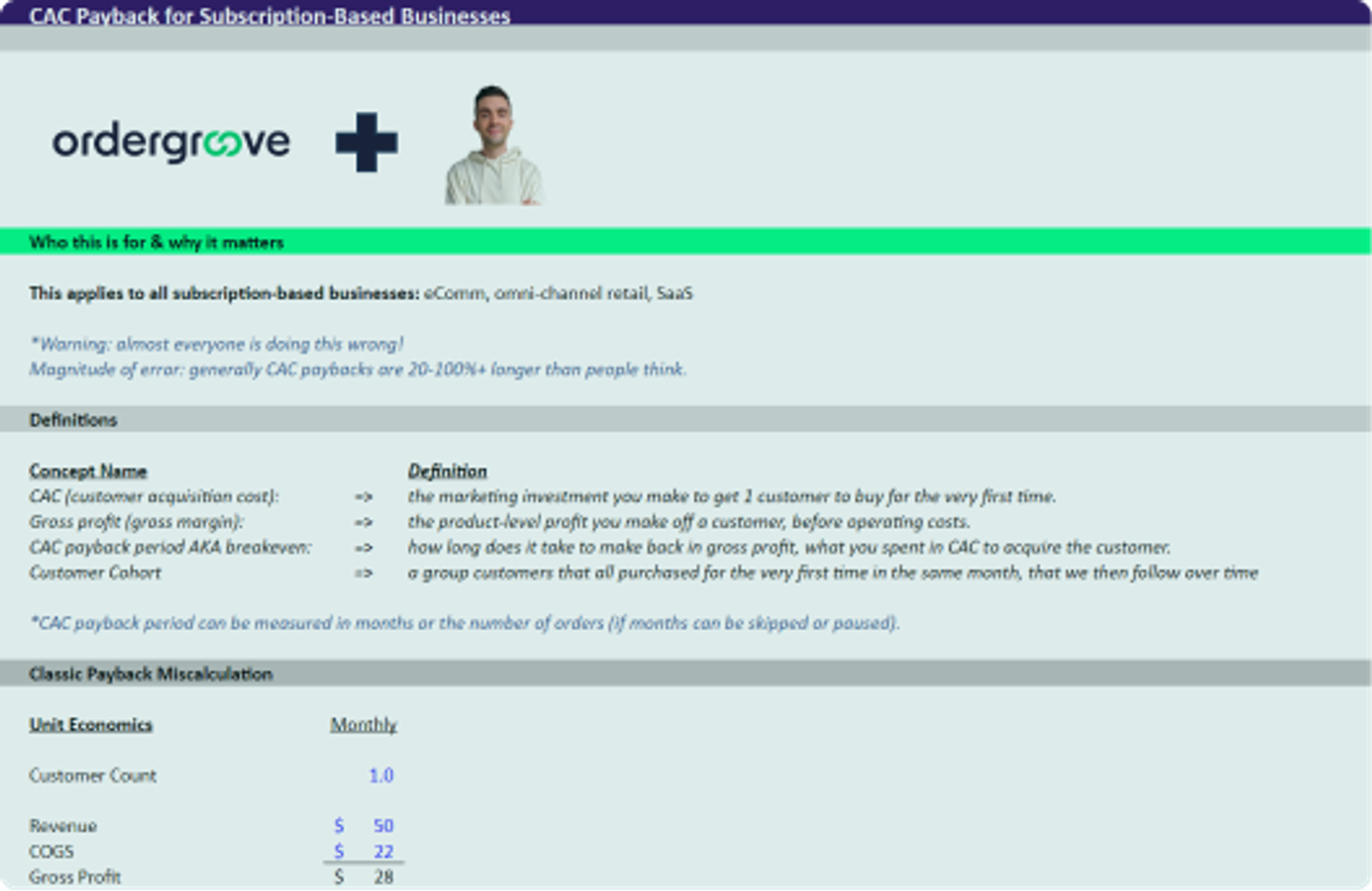 CAC Analysis Templates and Examples - Reforge