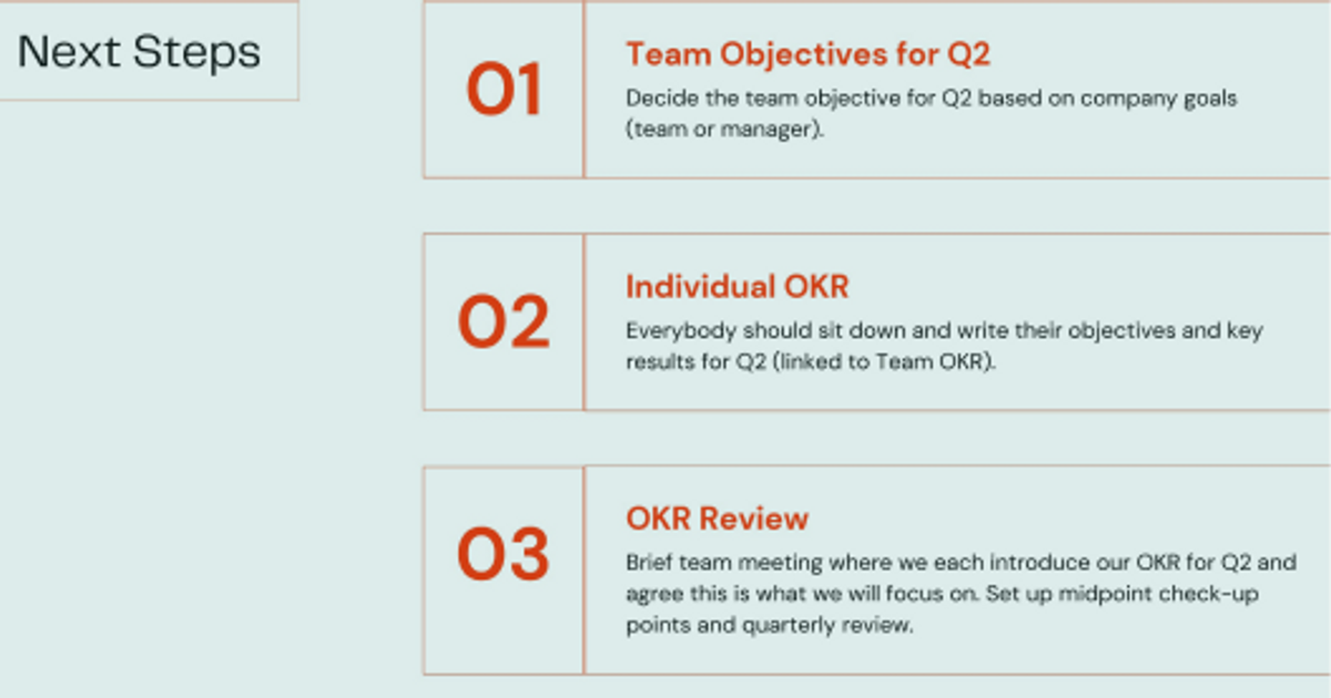 OKR Introduction for Non-Technical Teams