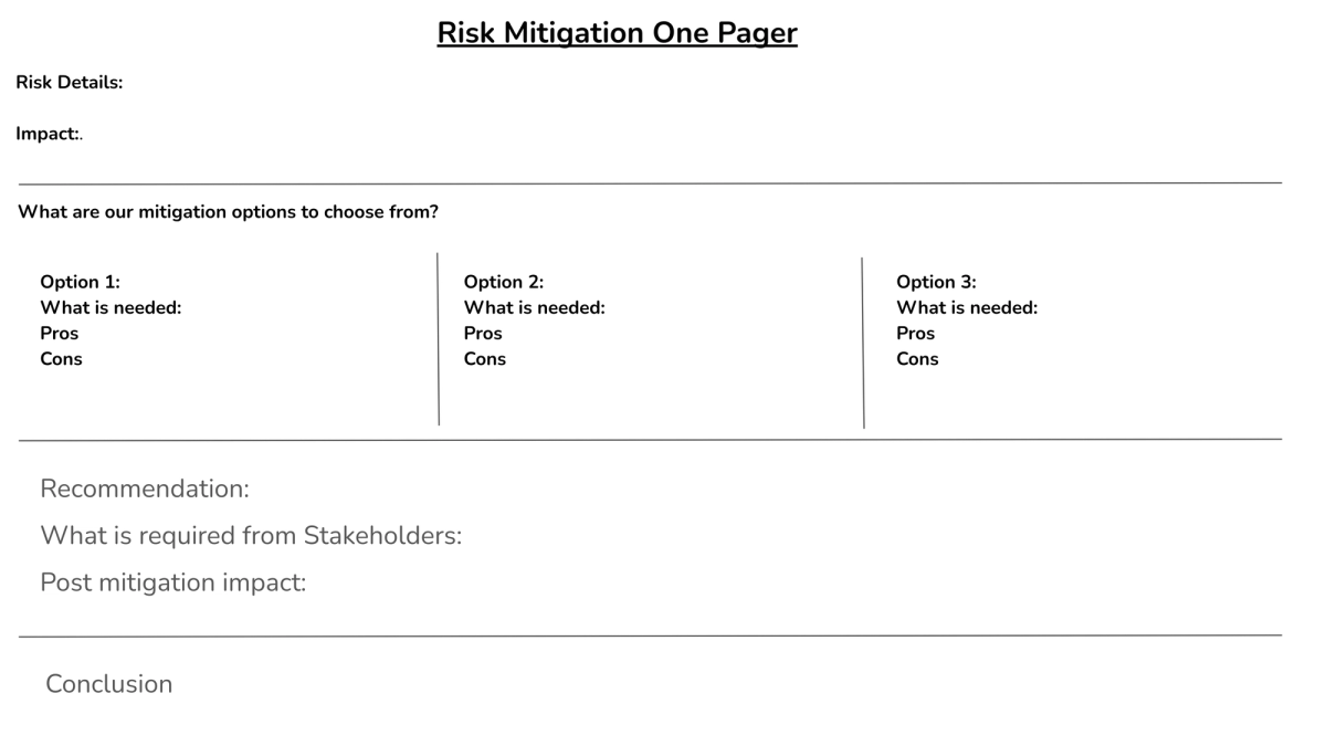 One Pager Templates and Examples - Reforge
