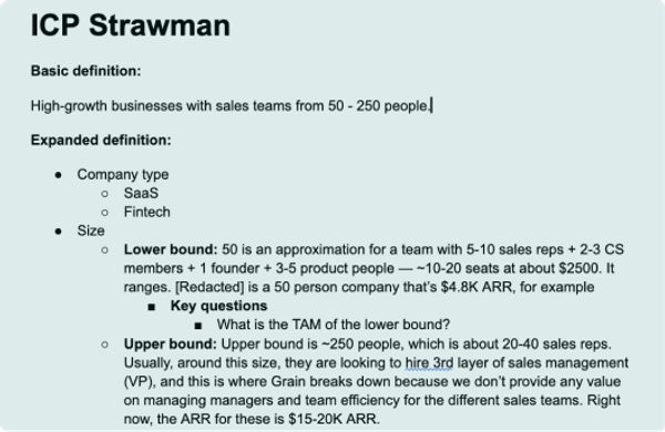 ICP research framework at Katalon