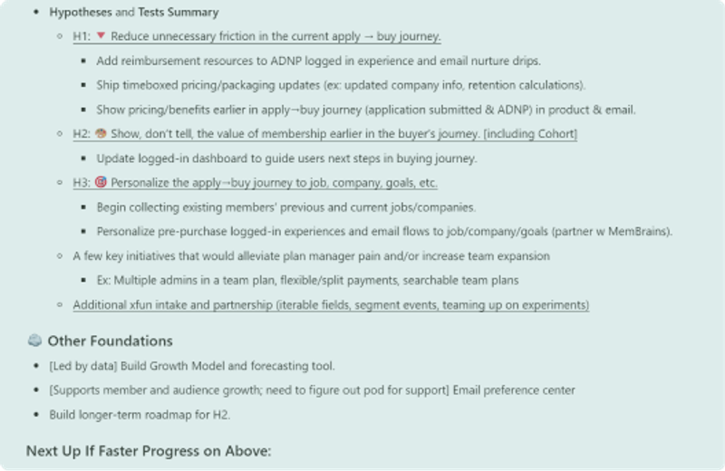 Building a Strategy Stack: From Mission to Roadmap at SimplePractice