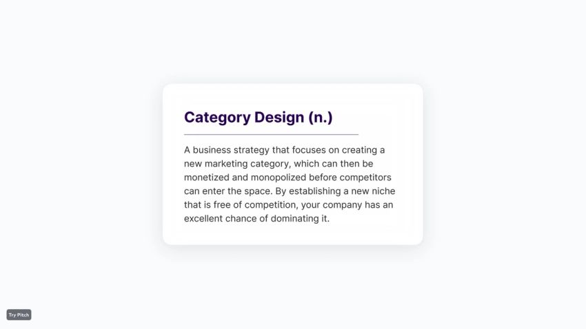 Category Design Deck at A.Team