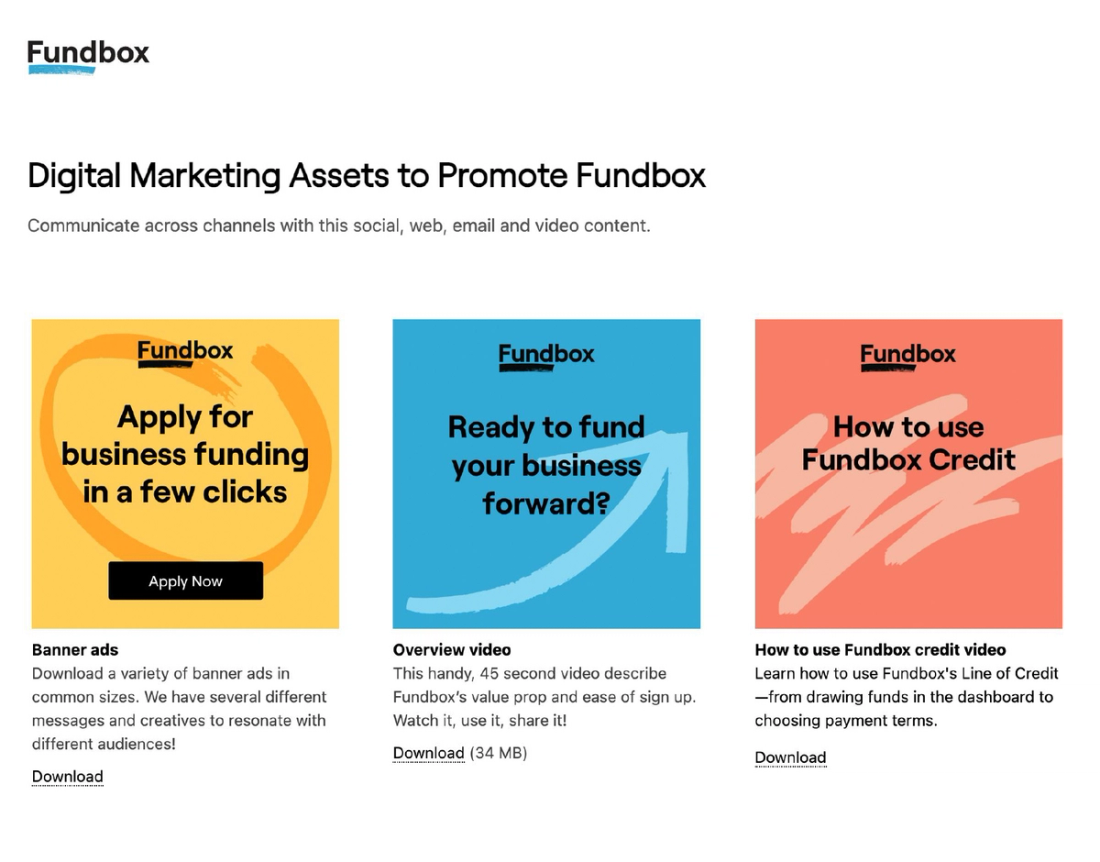 Business Development Partner Enablement Toolkit at Fundbox