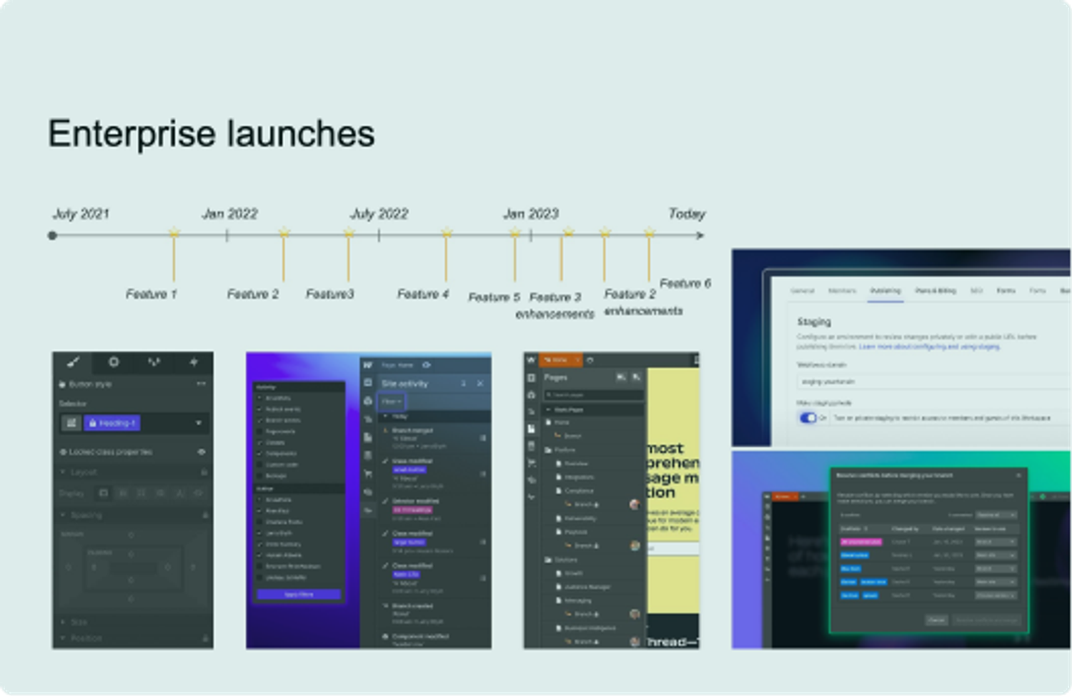 Product brief: Page branching at Webflow