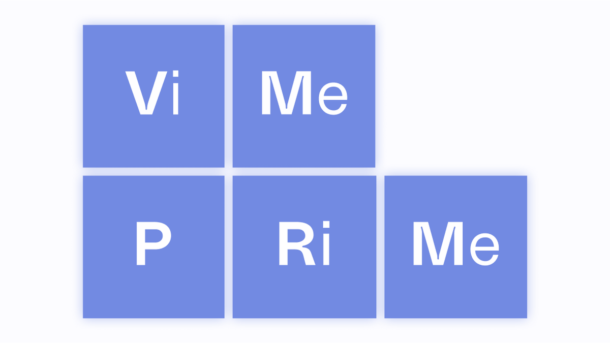 Conduct annual or quarterly planning with ViMePRiMe framework