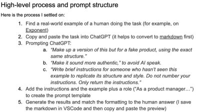 Applying the 5 Principles of Prompting