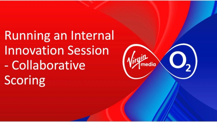 Internal innovation session at Virgin Media O2