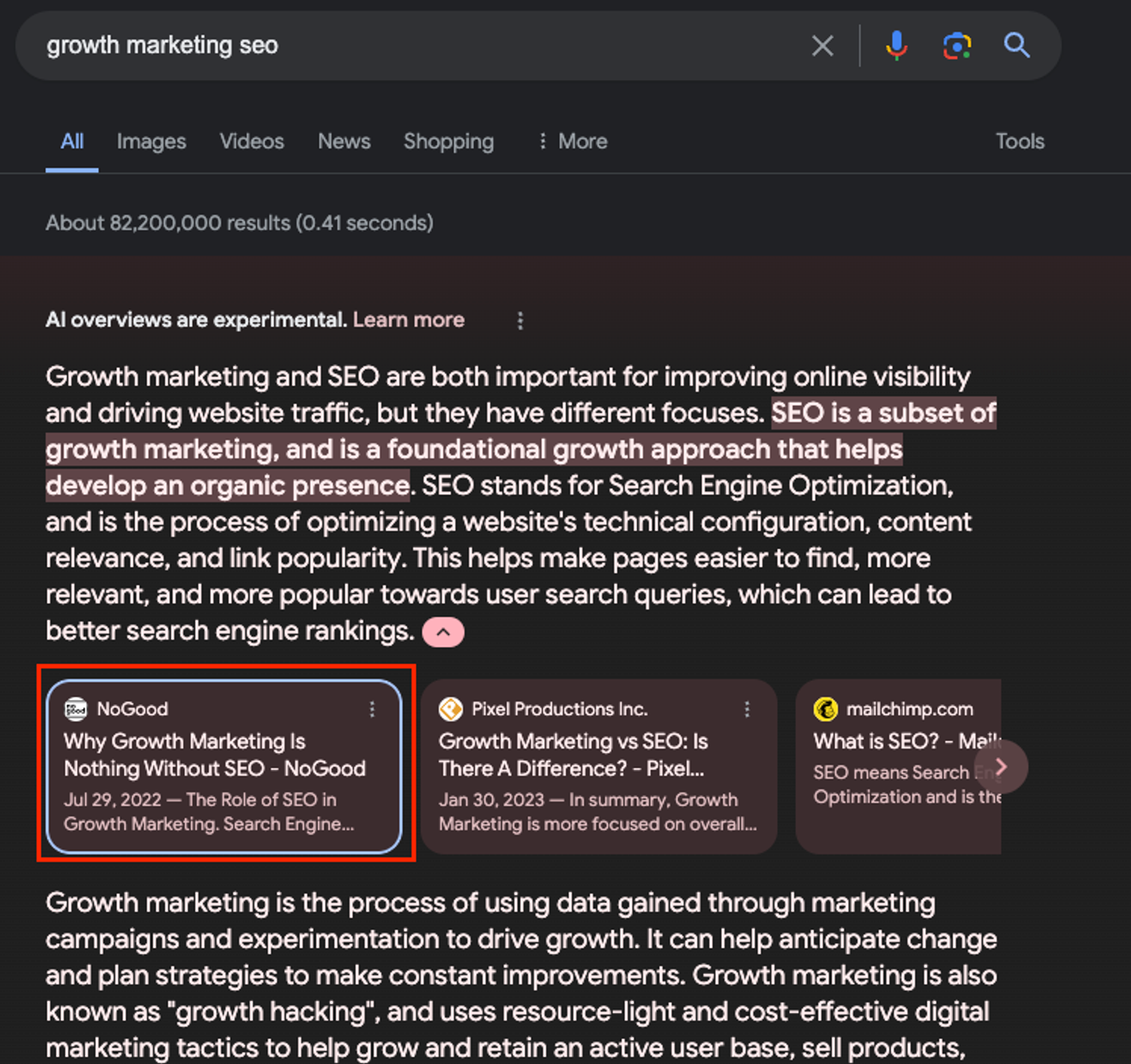 Prepare & optimize your content for Google SGE and AI overviews
