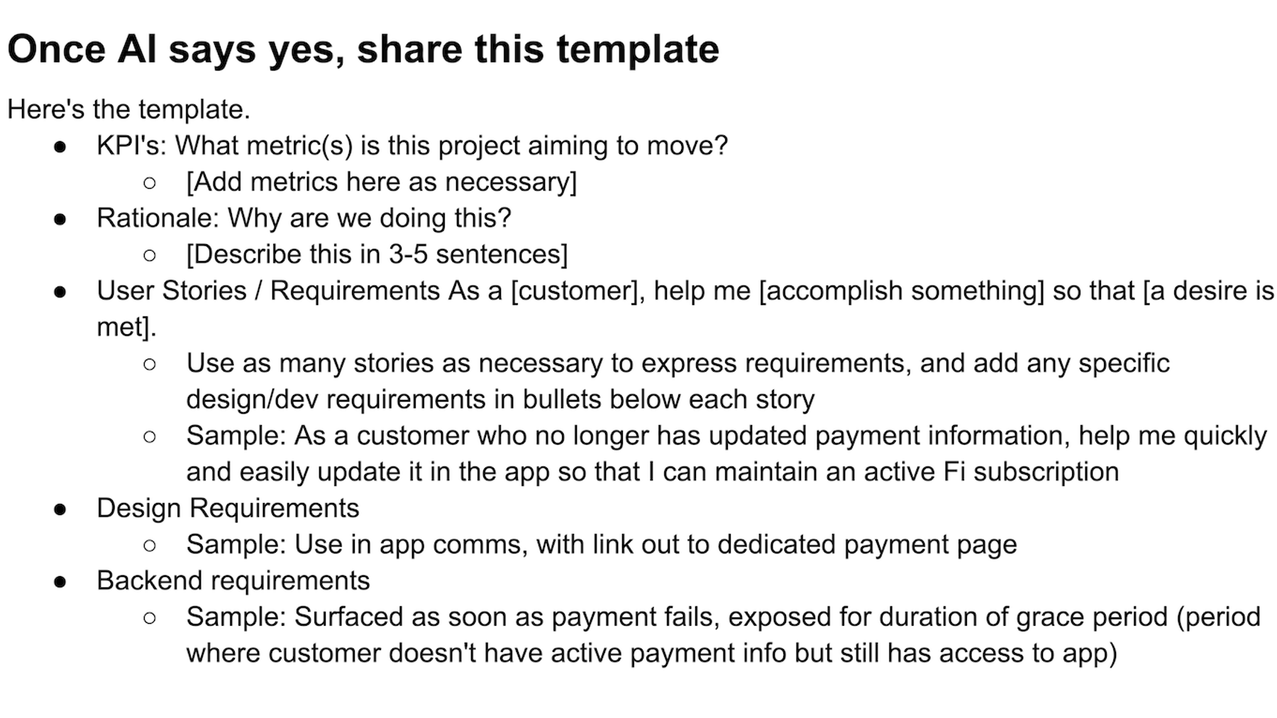 AI Templates and Examples - Reforge