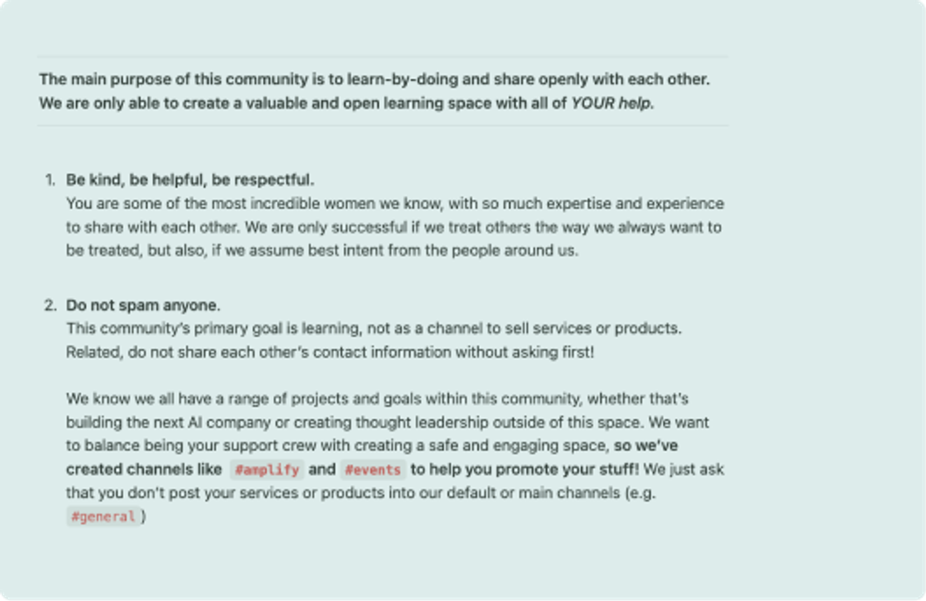 Community Guidelines Templates and Examples - Reforge