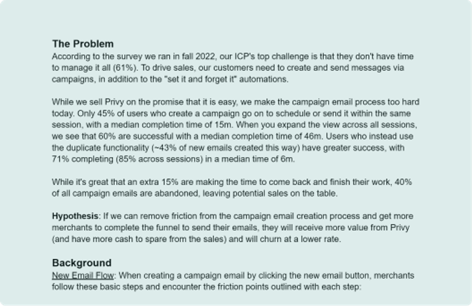 One Pager Templates and Examples - Reforge