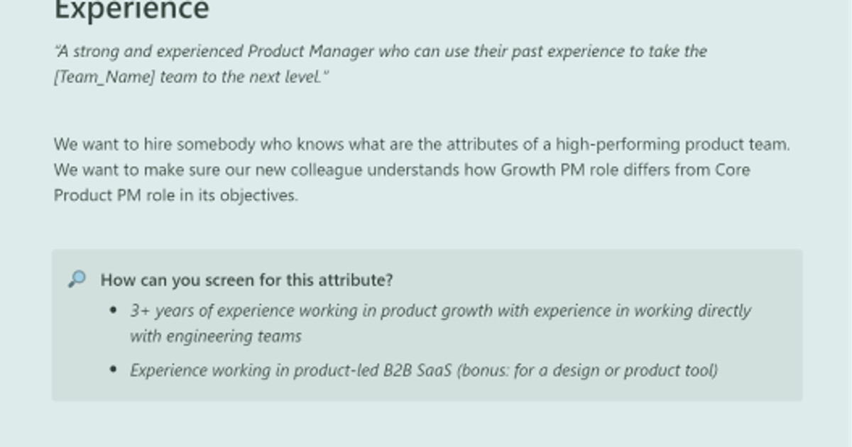 Stakeholder alignment for finding the right candidate at Maze