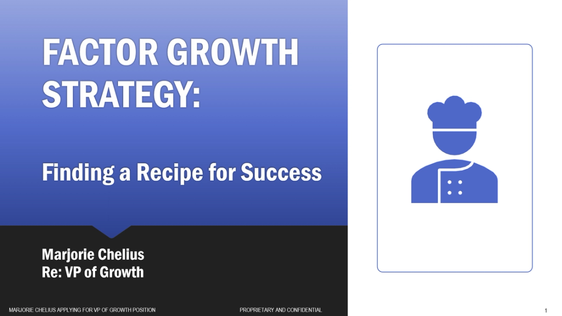 Customer acquisition strategy presentation at B2C app