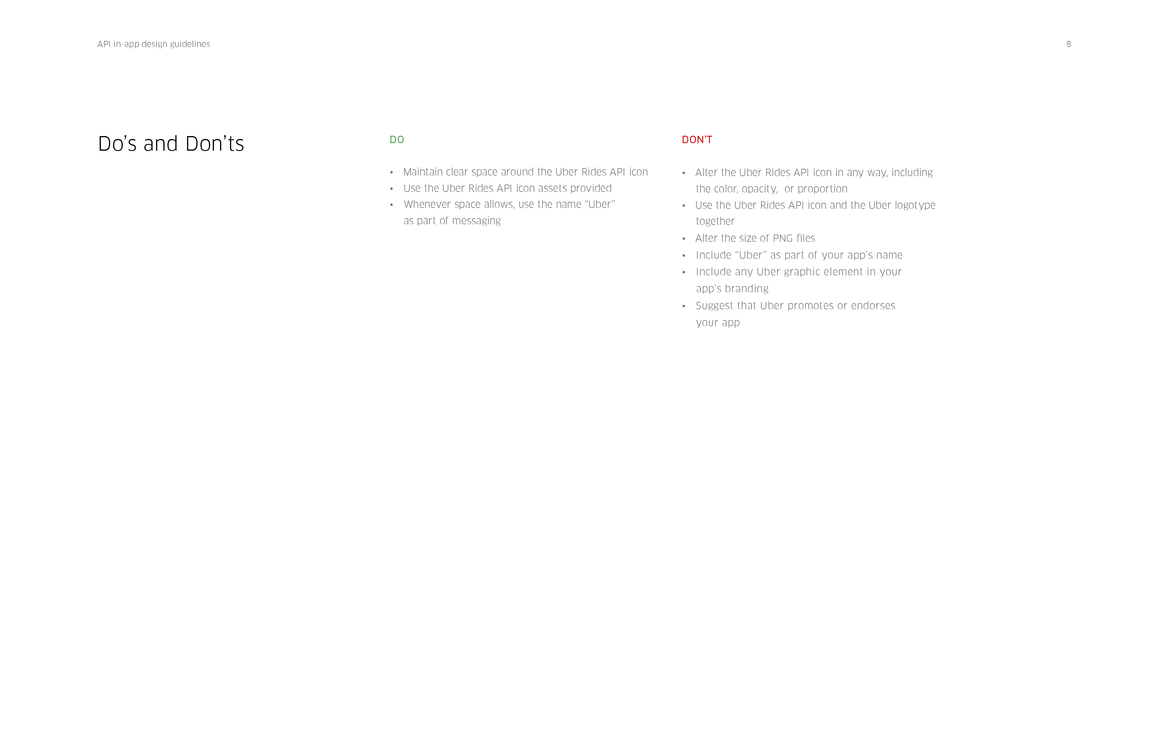API Design Guidelines at Uber – Artifacts by Reforge