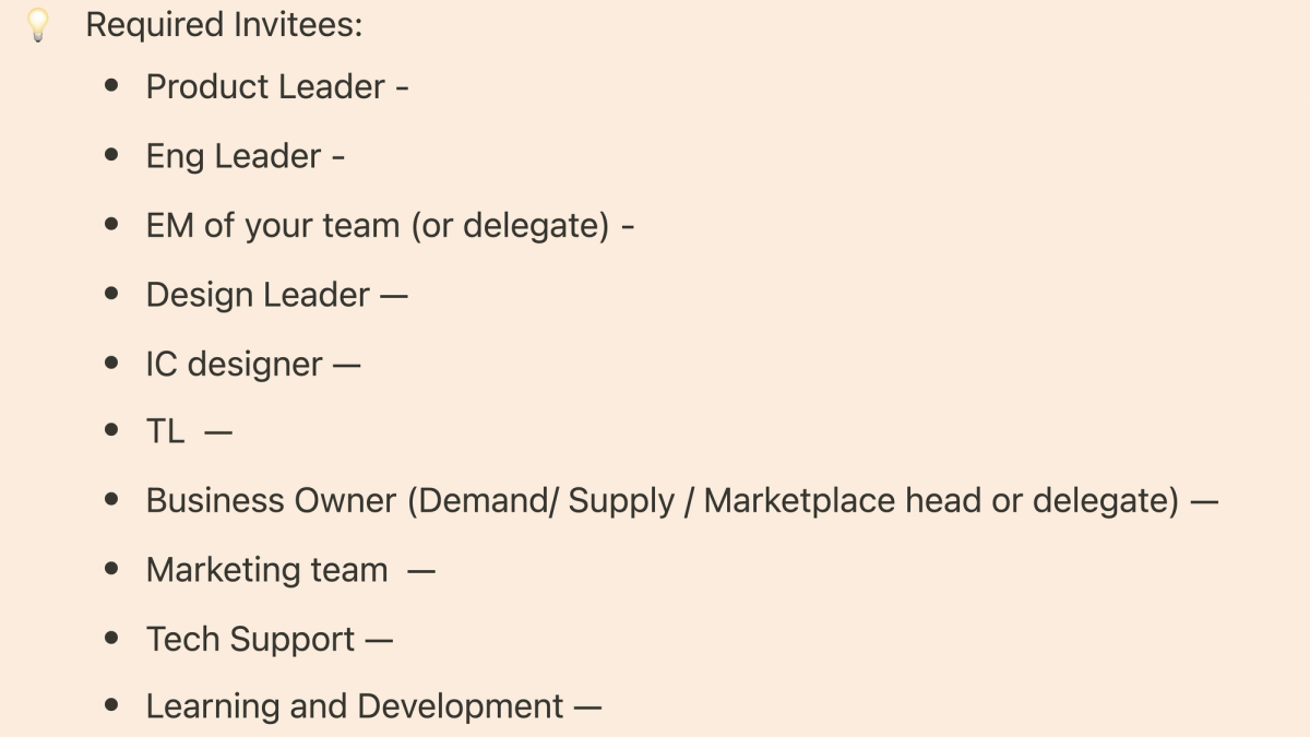 Release Plan Templates and Examples - Reforge