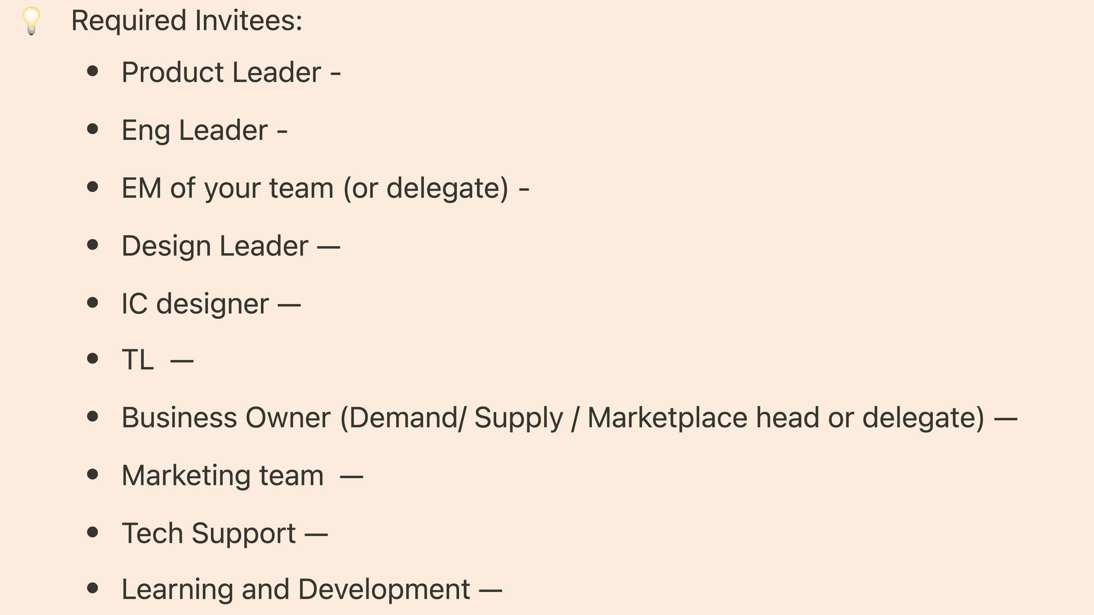 Release Plan Templates and Examples - Reforge