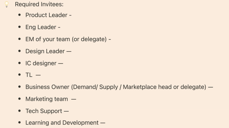 Release Plan Templates and Examples - Reforge
