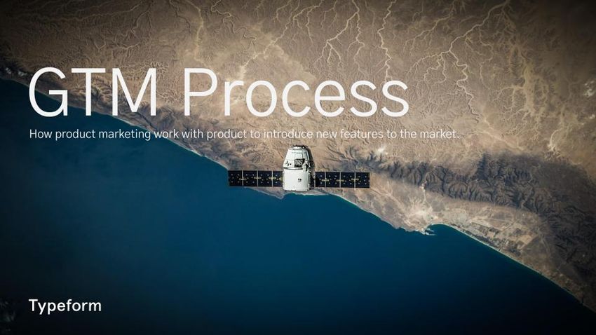 Go to Market Process at Typeform
