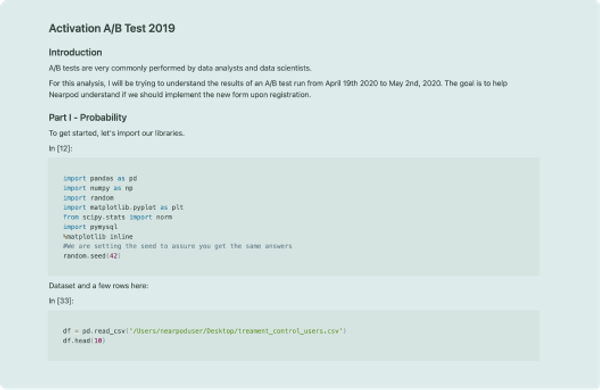 Define user activation moments