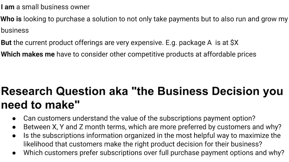 Research Plan Templates and Examples - Reforge