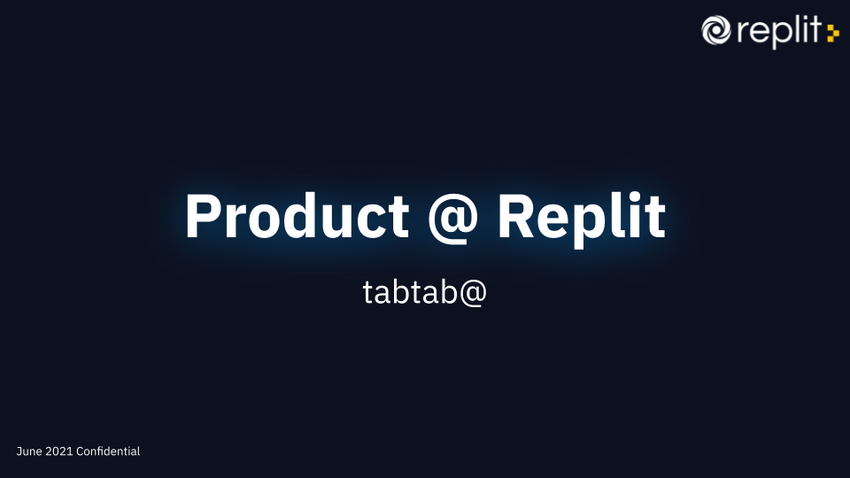 Product Org Overview at Replit