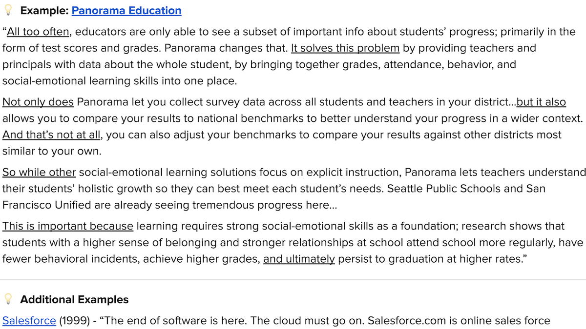 Messaging Framework Templates and Examples - Reforge