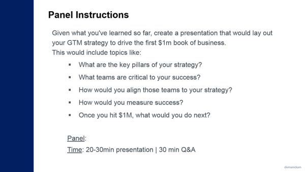 Go to Market Take Home Assignment for B2B SaaS Company