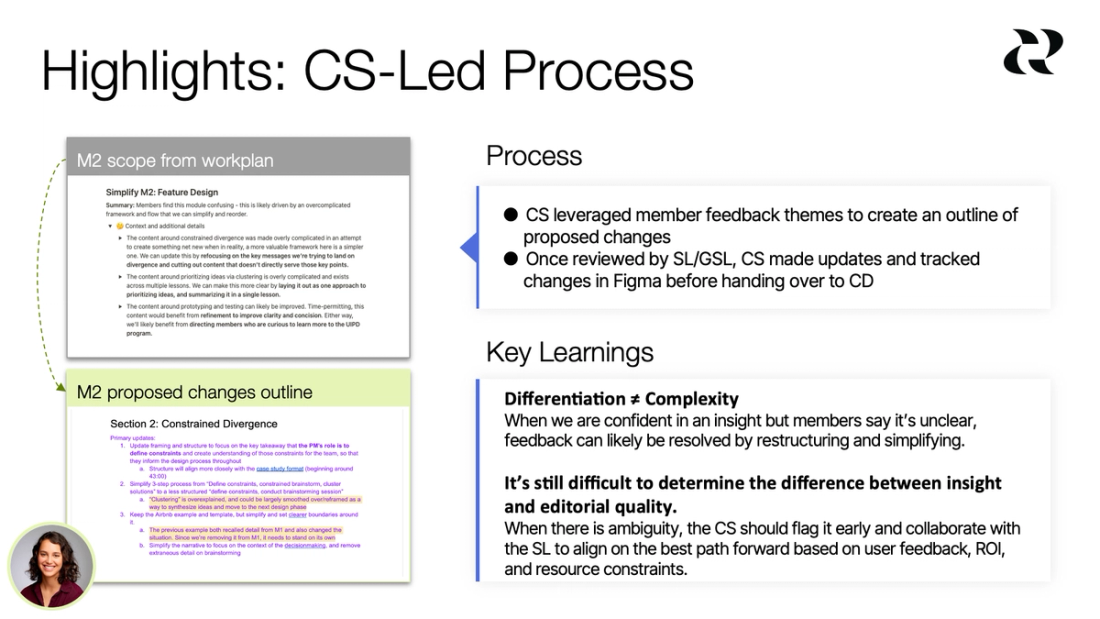 Product Management Course Update and Learnings at Reforge