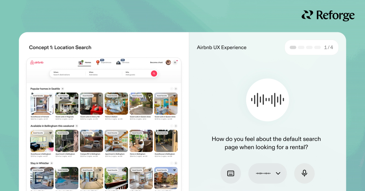 How to test wireframes and mockups with AI-powered interviews at scale