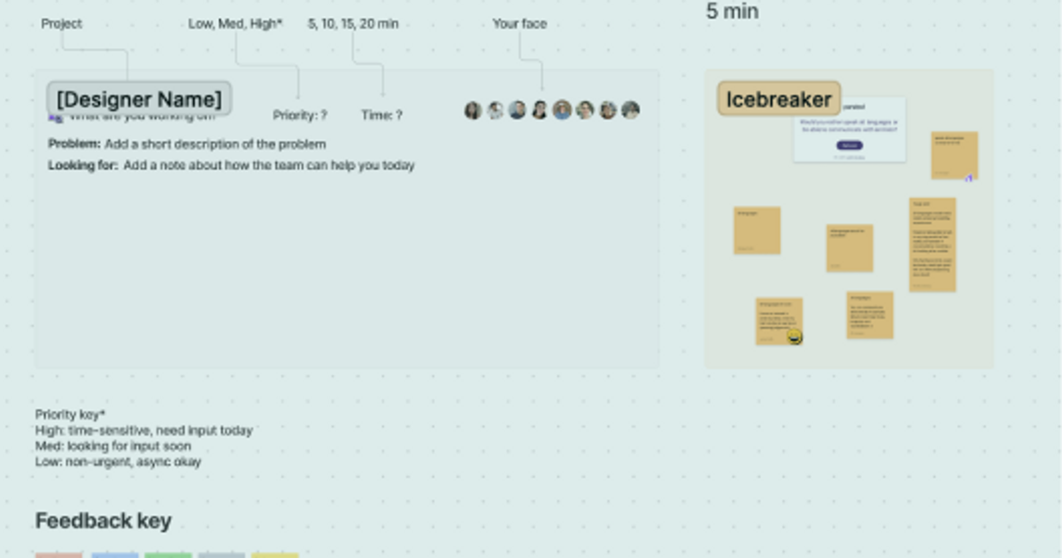 Mid-week product design jam at Reforge