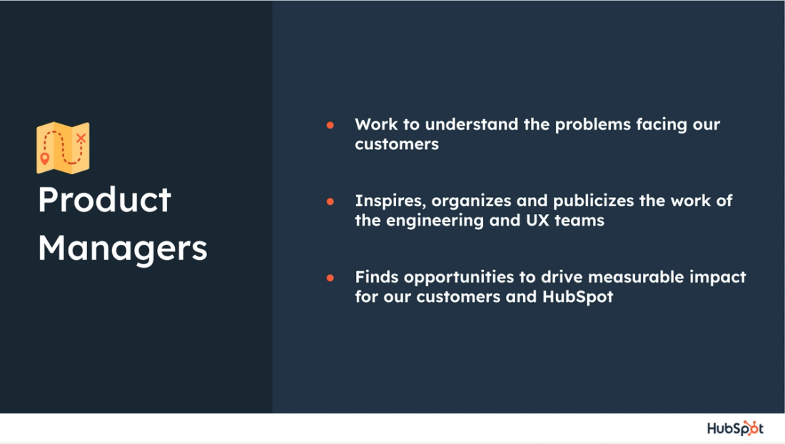 Product Org Structure Presentation at HubSpot
