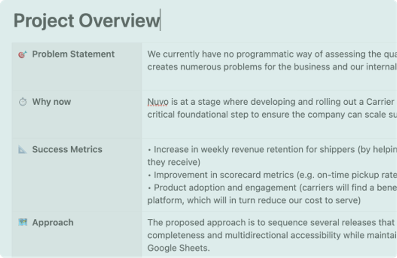 Project Results Templates and Examples - Reforge