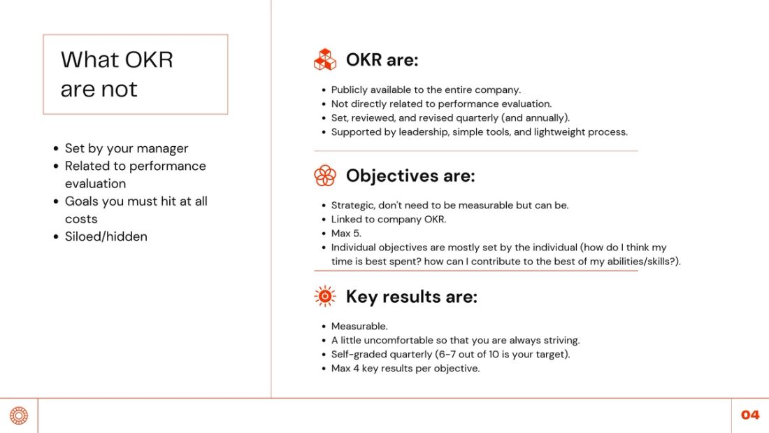 OKR Introduction for Non-Technical Teams