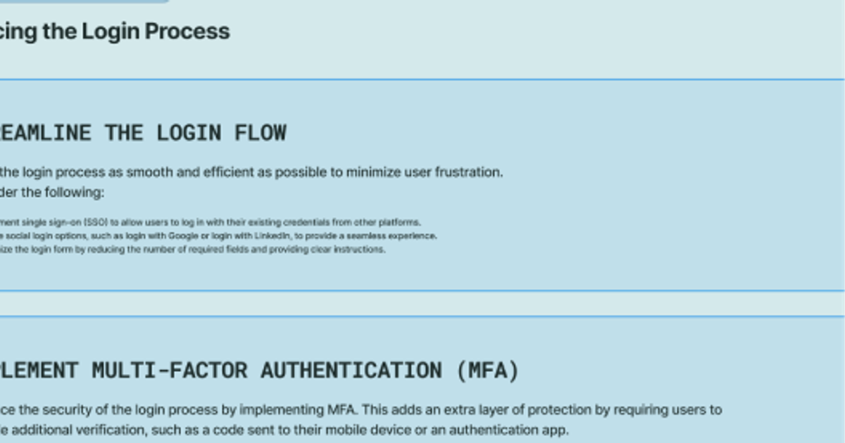 Login workflow metrics optimization at Xoxoday