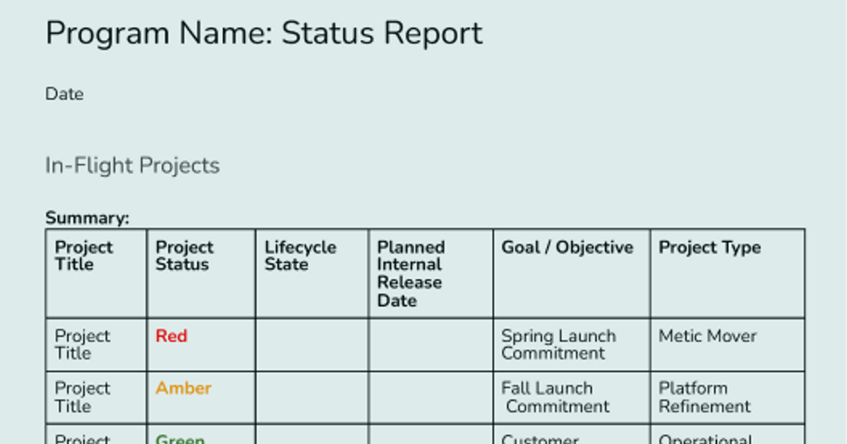 Progress Pulse - Program Status Reporting at Mindtickle