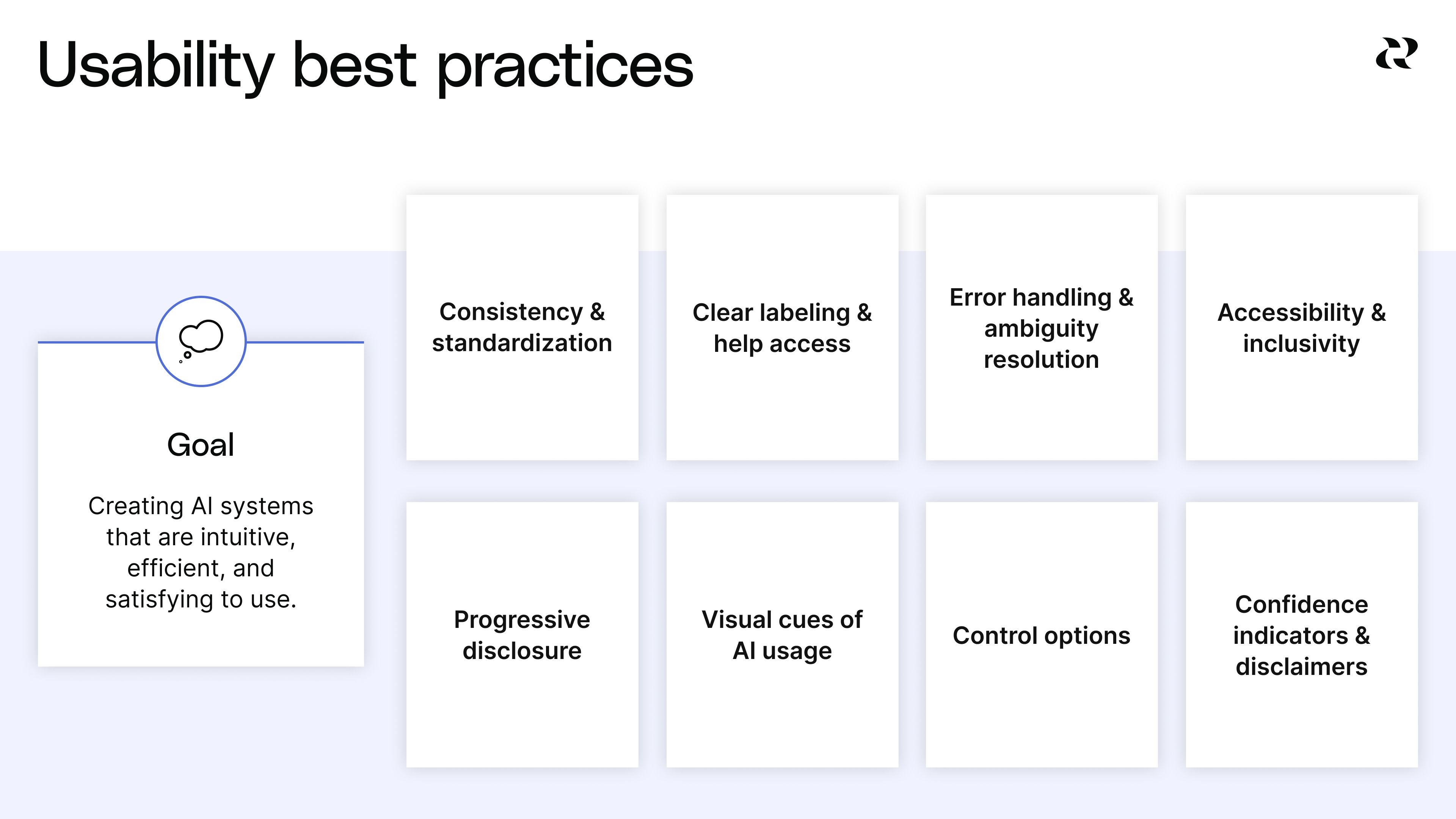 Design human-centered AI interfaces