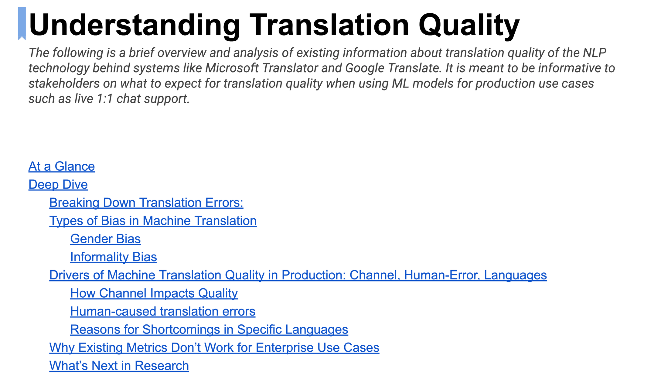 1-pager PRD for an AI support chatbot