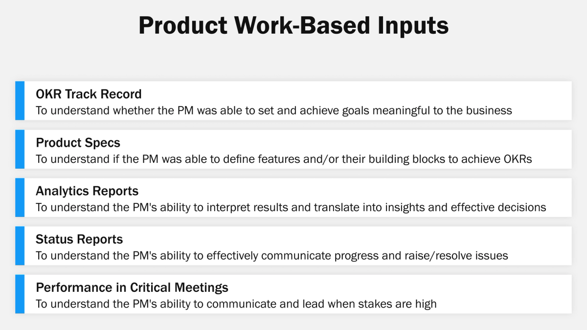 Deliver effective feedback to PMs