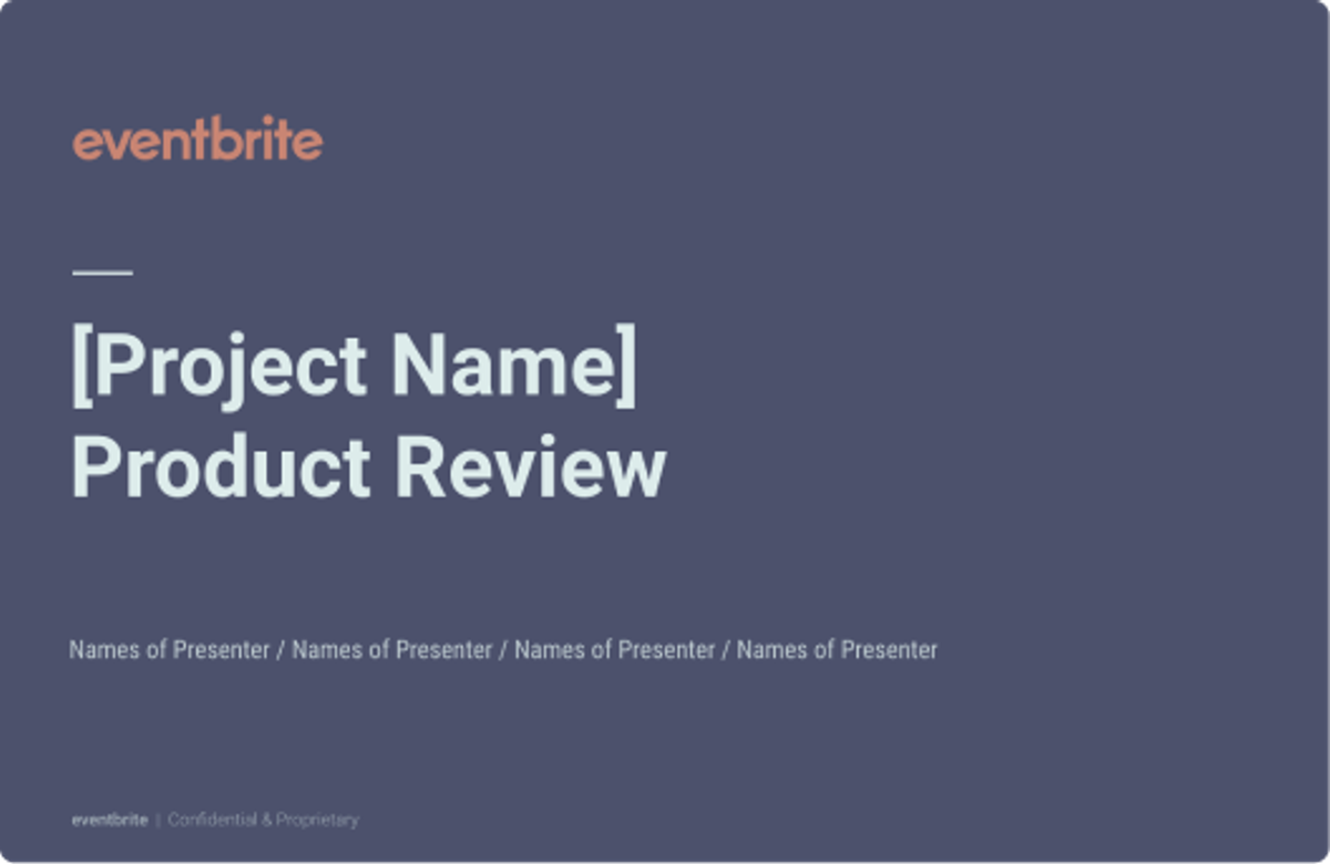 Product Review Templates and Examples - Reforge