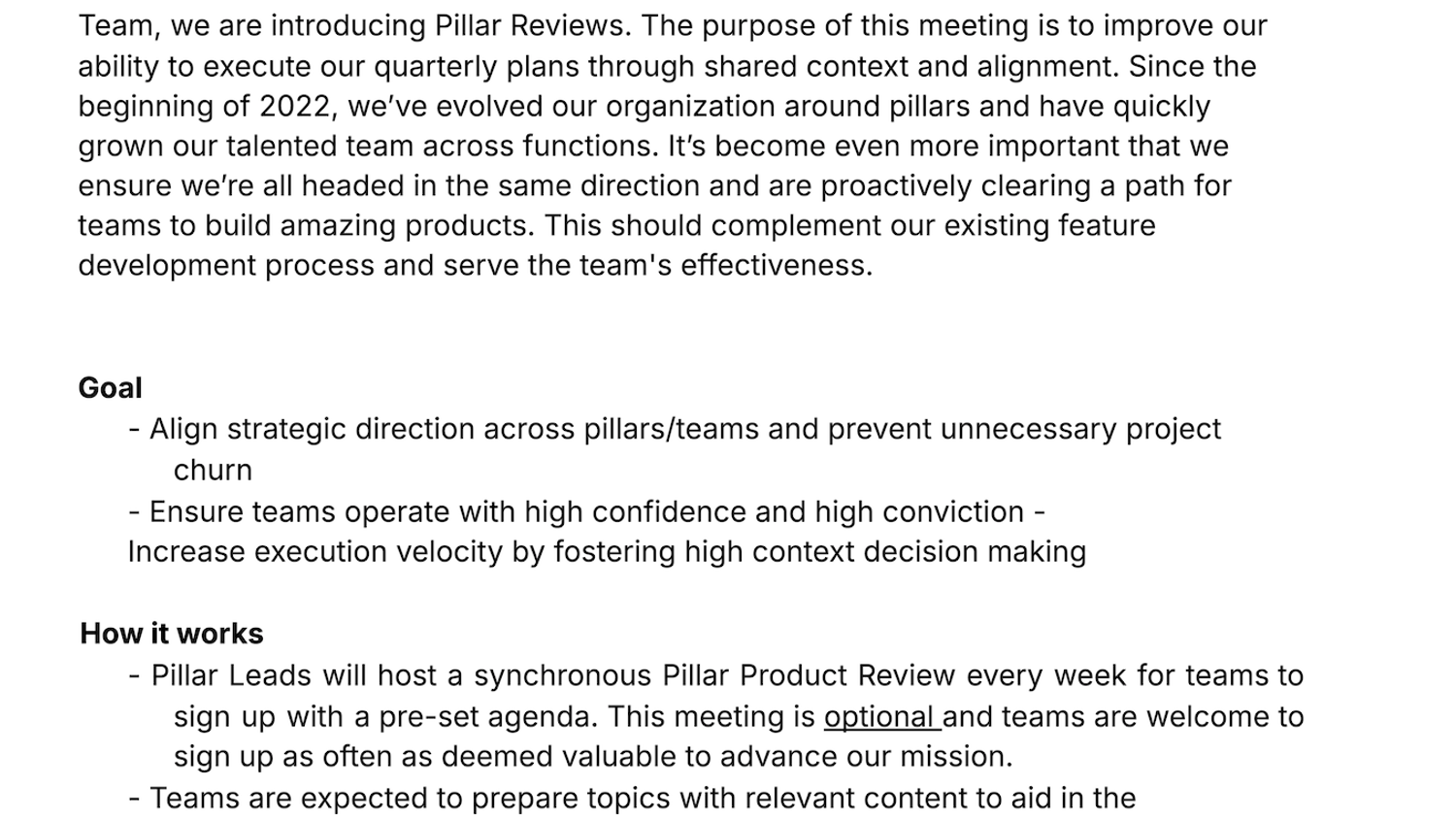 Agile Methodology Templates and Examples - Reforge