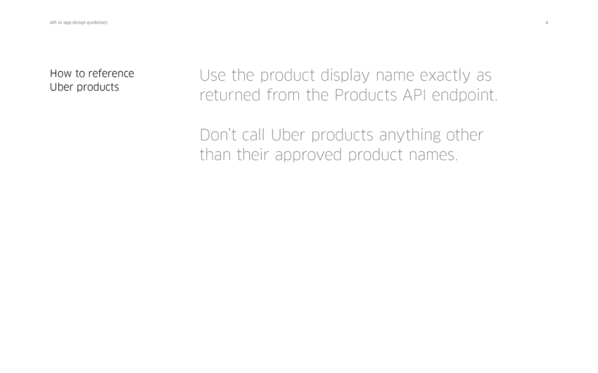 API Design Guidelines at Uber
