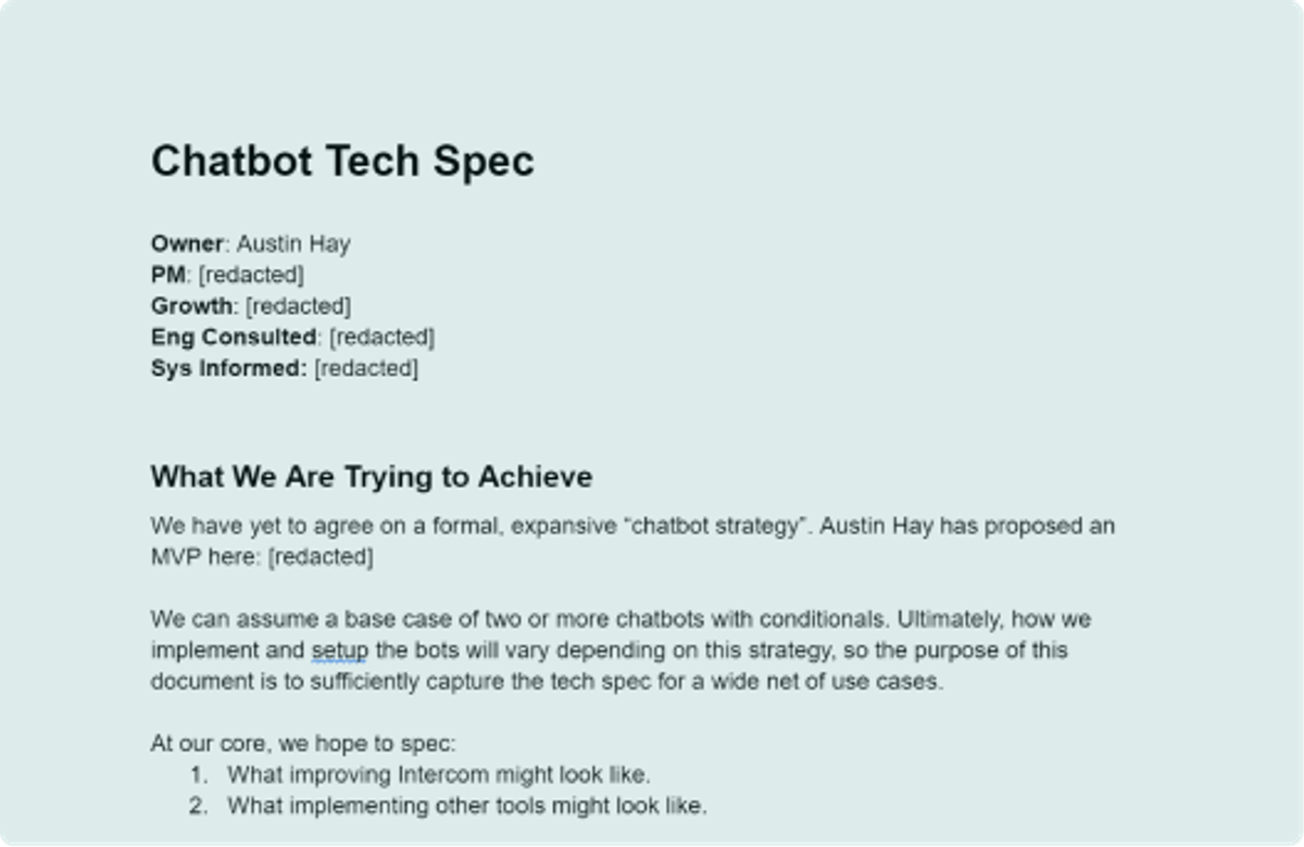 Technical Specification Templates and Examples - Reforge
