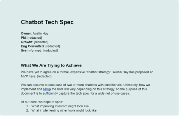 Technical Specification Templates and Examples - Reforge