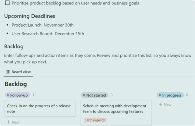 Goal Tracker Templates and Examples - Reforge