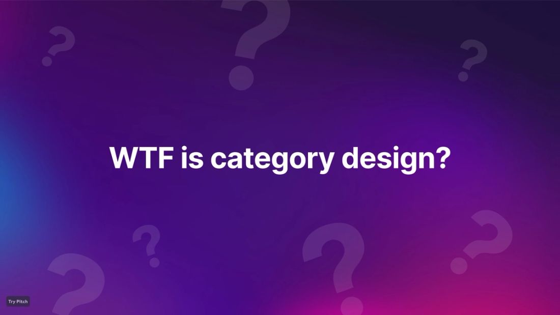 Category Design Deck at A.Team