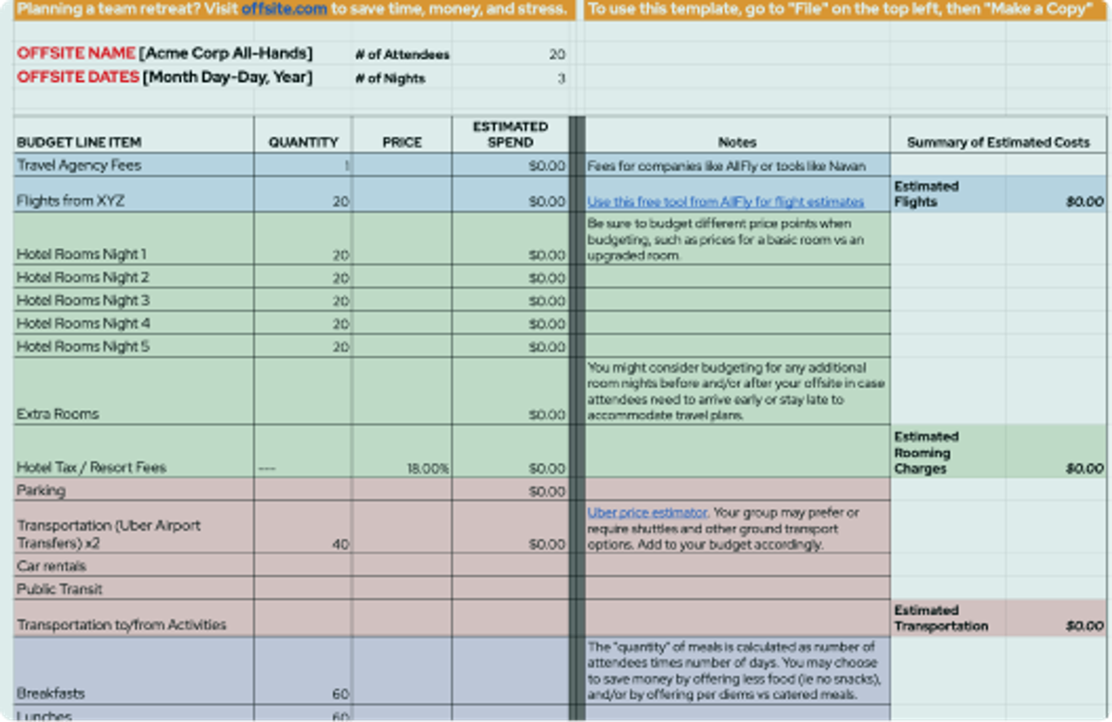 Event Planning Guide Templates and Examples - Reforge