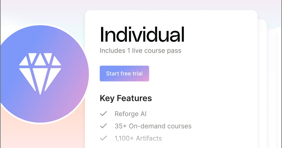 Announcing Our Free Reforge Membership Trial